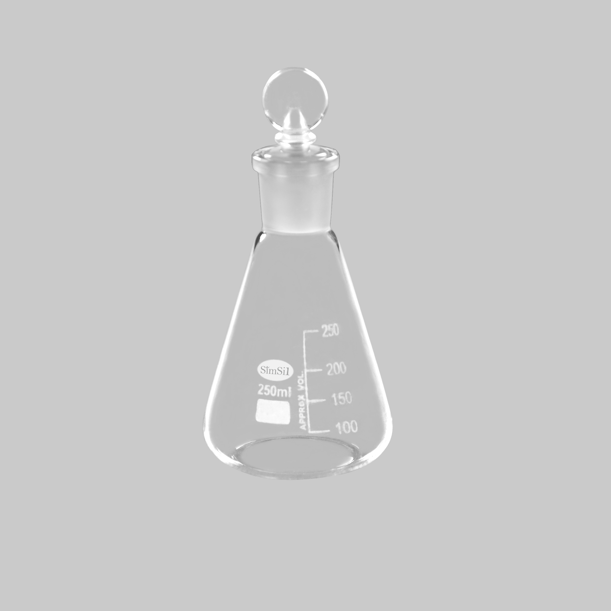 100 ml Flasks, Erlenmeyer with IC Joint Erlenmeyer Narrow neck with ...